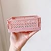 Amazon.com : 4-Pack Mini Plastic Baskets For Organizing and Storage ...