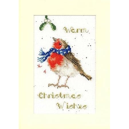 Jolly Robin - Bothy Threads Counted Cross Stitch Kit by Wrendale ...