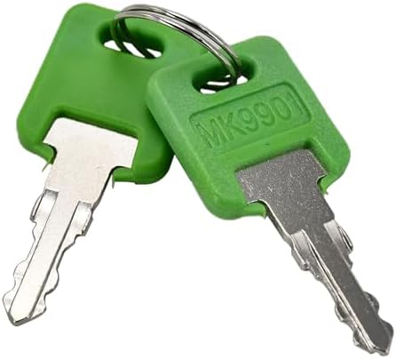Amazon.com: Neeseelily 2Pcs RV Keys MK9901 6601 Motorhome Green Master ...