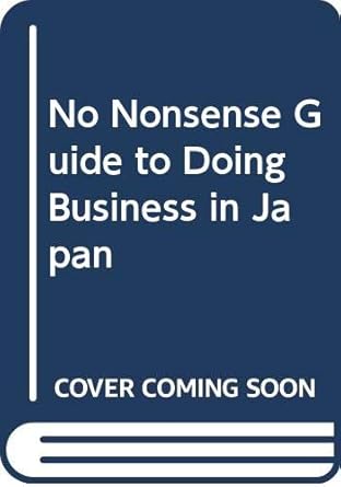 No Nonsense Guide to Doing Business in Japan: Woronoff: 9784896842098 ...