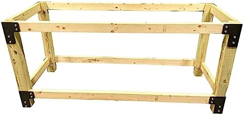 Amazon.com: 8Pcs Workbench Kit SupConn with 96 Screws, Workbench Legs ...