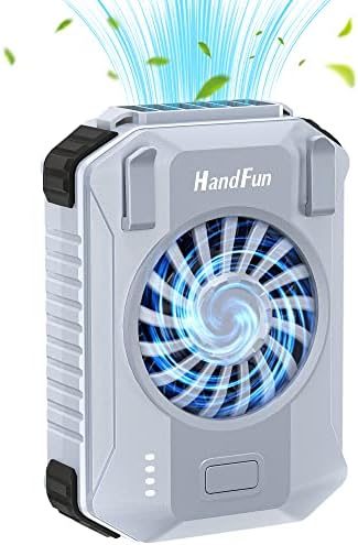 Amazon.com: MeryShow Portable Waist Fan, Wearable Body Fan with Max 15H ...