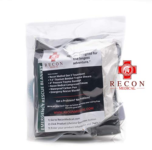 Recon Medical Pack -Includes Recon Medical GEN 3 Tourniquet Kevlar ...