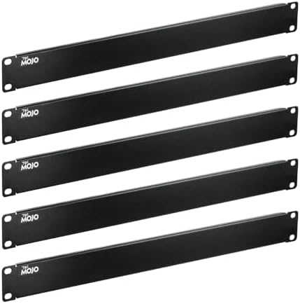 Tecmojo 1U Blank Panel, Rack Mount Plate for 19inch Server Rack,Network ...