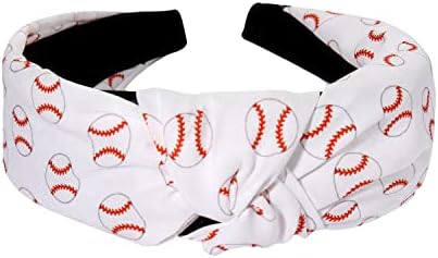 Amazon.com : ZITULRY Knotted Headbands for Women Basketball Football ...