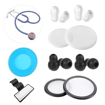 14Pcs Stethoscope Accessories Stethoscope Replacement Diaphragm ...