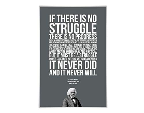 Amazon.com: Frederick Douglass Art Print. 60 Colours/8 Sizes. Slavery ...