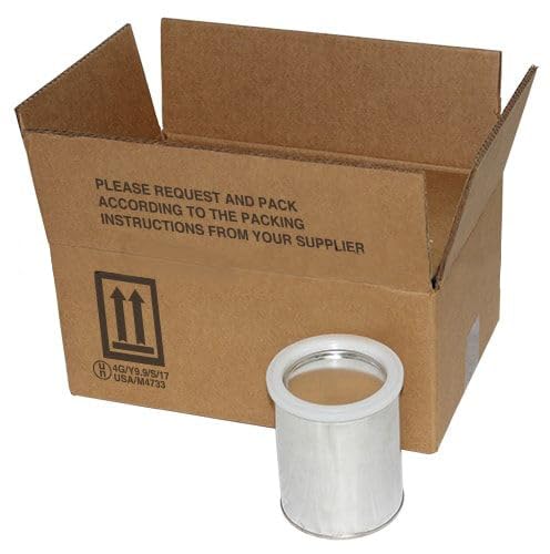 Air Sea Containers 6 x 1 Quart Metal Paint Can Box Shipper (BOX ...