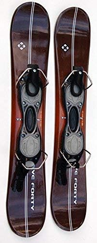 Amazon.com : five forty snowjam Titan 75cm with ski Boot bindings ...