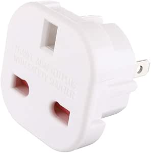 Travel Adapter Plug (UK TO US/AUS/CANADA, White): Amazon.co.uk ...