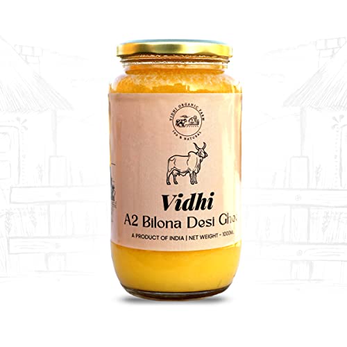 A2 Desi Cow Ghee| Bilona Method | Premium A2 Gir Cow Cultured Ghee ...