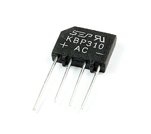 Generic 10pcs 3A 1000V KBP310 replace RS310 SEP BRIDGE RECTIFIER ...