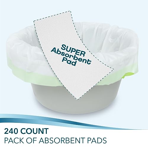 Snapklik.com : Bedside Commode Absorbent Pads For Portable Toilet Chair ...