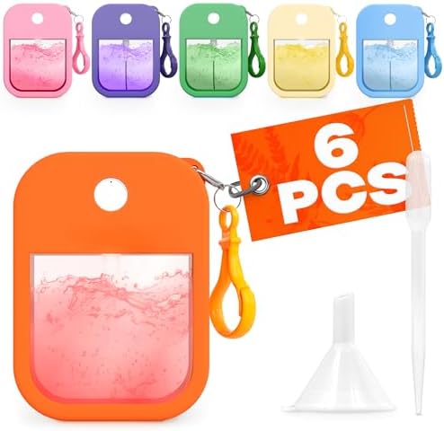 Amazon.com: 4 PCS Card Spray Bottle Perfume Atomizer (50 ml) | Portable ...