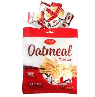 Richy Oatmeal Mini Bites Oats and Cereal Flakes Mini Chocolate 250g ...