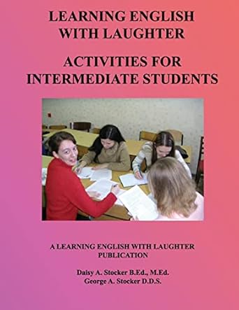 ESL Activities For Intermediate Students: Activities For Learning ...