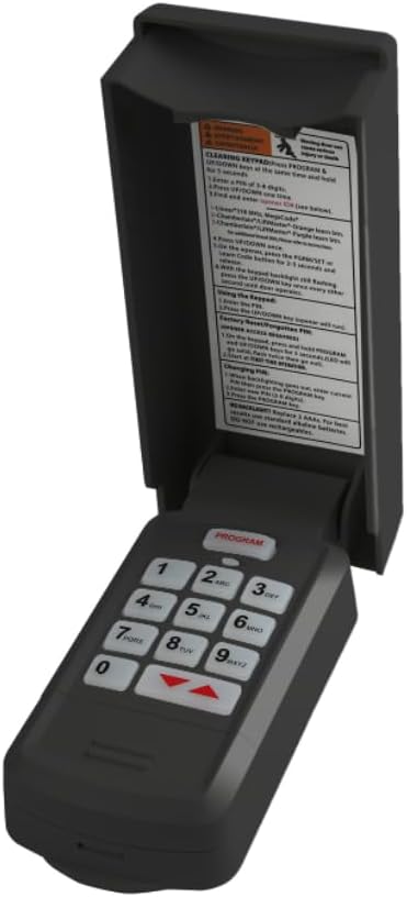 GUK-R Universal Garage Door Opener Keypad for Liftmaster Chamberlain ...