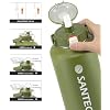 Amazon.com: SANTECO 64OZ Vacuum Insulated Half Gallon Water Bottle ...