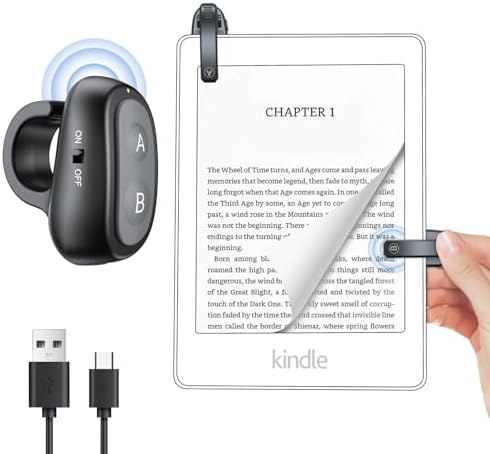 Amazon.com: RF Remote Control Page Turner for Kindle with USB-C ...