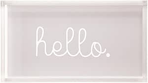 Amazon.com: Darice Hello Theme, Catch Acrylic Jewelry Tray : Clothing ...