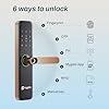 Mygate Smart Door Lock SE with 6 Unlock Methods | Fingerprint, OTP, PIN ...