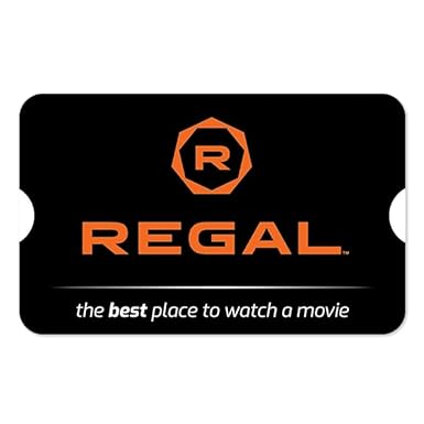 Amazon.com: Regal Entertainment eGift Card : Gift Cards
