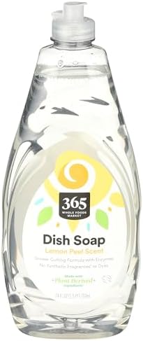Amazon.com : 365 by Whole Foods Market, Floral Lemon Peel Dish Soap, 24 ...