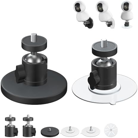 Amazon.com: ZT-NET 24lb Magnetic Camera Mount Base with Mini Ball Head ...