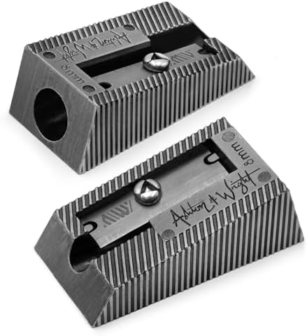 Amazon.com : Ashton and Wright Metal Sharpener | Pencil Sharpeners ...