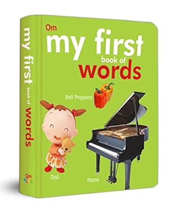 Amazon.com: My First Book Of Words: 9789380069791: Om Books: Books