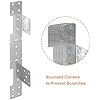 Amazon.com: Galvanneal 18-Gauge Adjustable Stair-Stringer Connector ...