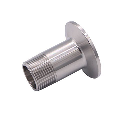 Snapklik.com : DERNORD Sanitary Male Threaded Pipe Fitting To TRI CLAMP