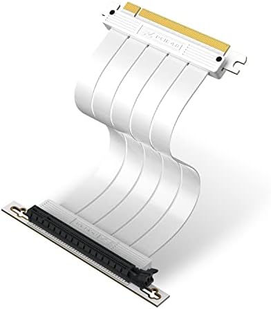 Amazon.com: PCIE 4.0 Riser Cable 90 Degree, PCIe 4.0 x16 High Speed Flexible Extender Card, EMI ...