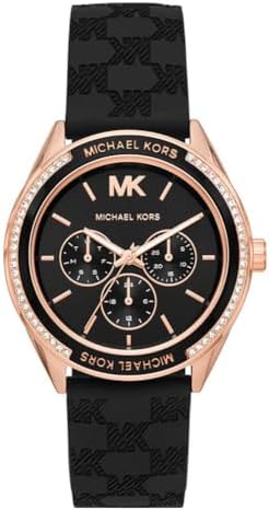 Michael Kors MK2663 Uhr Damenuhr Lederarmband vergoldet 5 bar Analog ...