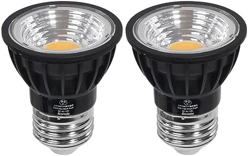 Amazon | Aiwode E26 LEDスポットライト LED電球 E26口金 5.5W(60W形相当) 昼白色5000K CRI95 明るさ550lm 調光不可広角90° 絶縁材料本体 ...