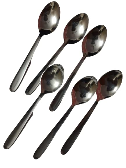Buy Stainless Steel Table Spoon/Cutlery Spoon/Table Ware Set of 12 Pcs ...