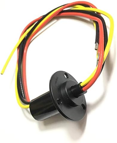 Taidacent 3 Wires 4 Wires 5A 10A 15A 30A Electrical Slip Ring Collector ...