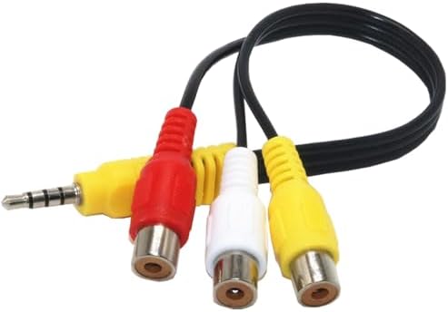 Amazon.com: AILTECK Video AV Component Adapter Cable Replacement for ...