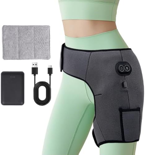 Cordless Hip Heating Pad for Sciatica Pain Relief, ADDLIVE 3 Heat ...