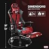 Amazon.com: Marvel Avengers Gaming Chair Desk Office Computer Racing ...