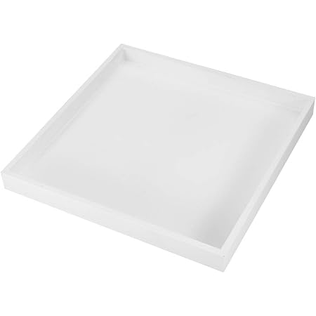 tablett Weiss 25x25 + Ablagefach, Multi-Purpose White Desktop Storage ...