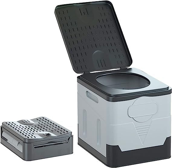 Ndola Folding Portable Commode Toilet Stool | Hiking Outdoor Toilet ...