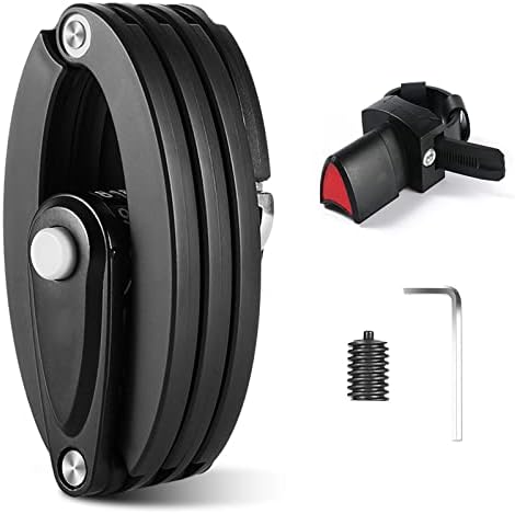 Amazon.com: kingsea Bike Foldable Lock, 4-Digit Anti Theft Combination ...