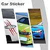 Amazon.com - XGGYA Red Car Claw Mark Stickers, Vinyl Decals for Cars ...