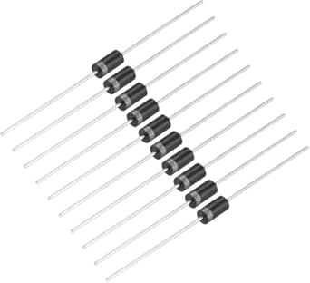 (120Pcs) 1N4001 Rectifier Diodes, 1A 50V DO-41 Axial Diodes, 1amp ...