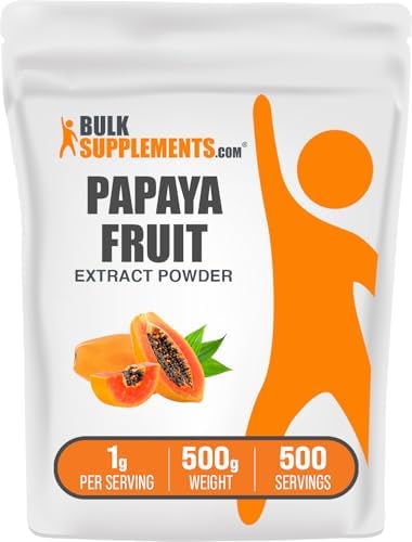 Amazon.com: BulkSupplements.com Papaya Fruit Extract Powder - Papaya ...