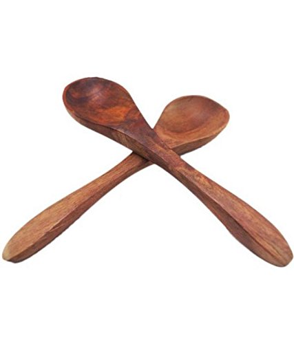 RAVIVA Wooden Ladle And Spatulas - Pack Of 2 : Amazon.in: Garden & Outdoors
