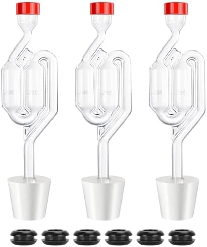 Amazon.com: Sweetfamily 2 Pcs Airlocks for Fermenting,Bubble ...