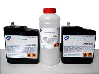 VTS MC706 Videojet Make Up And Printer Cleaning Wash Solution combo ...