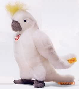 Steiff Starly Cockatoo 063824 White Standing : Amazon.co.uk: Outlet